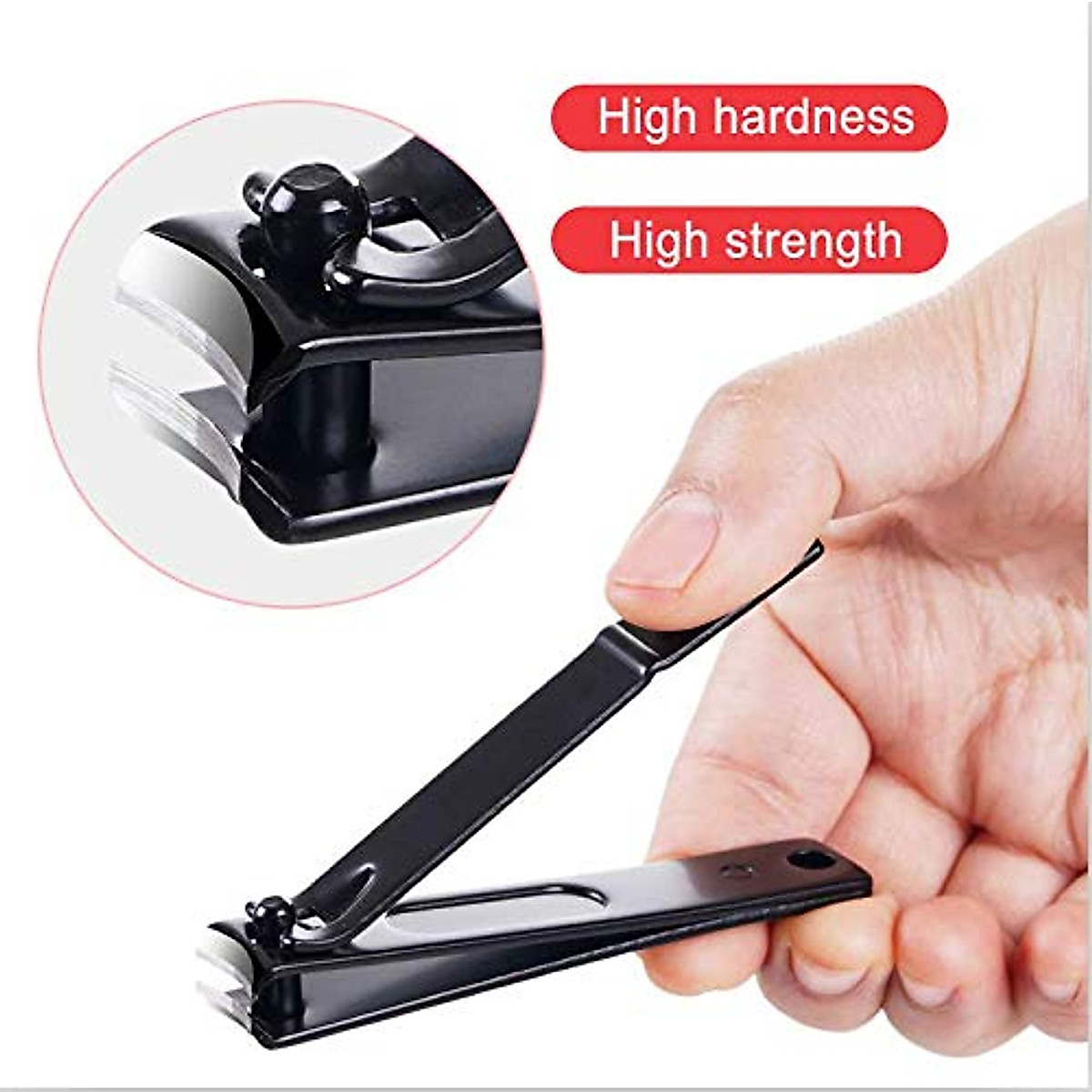 AKEROU Manicure Set Manicure & Pedicure Kits-Professional and Luxury 8 In 1 Nail Clippers Pedicure and Grooming Kit for mens (8PCS)