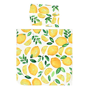 Vollmic Newborn Baby Girl Receiving Blanket Swaddle Blanket Stretchy Knit Swaddle Set with Matching Headband 3 Packs -Summer Fruits Series