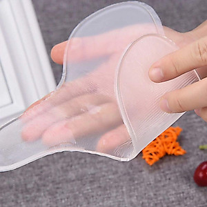 QIEIMUFHD Anti-Wrinkle Chest Pads 100% Medical Grade Care Décolleté Pads Silicone Chest Pads Smooth & Prevent Wrinkles Patches, Comfortable, Safe & Cruelty-Free Reusable