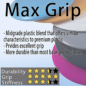 Divergent Discs | Narwhal | Disc Golf Putter | Max Grip (Colors Vary)