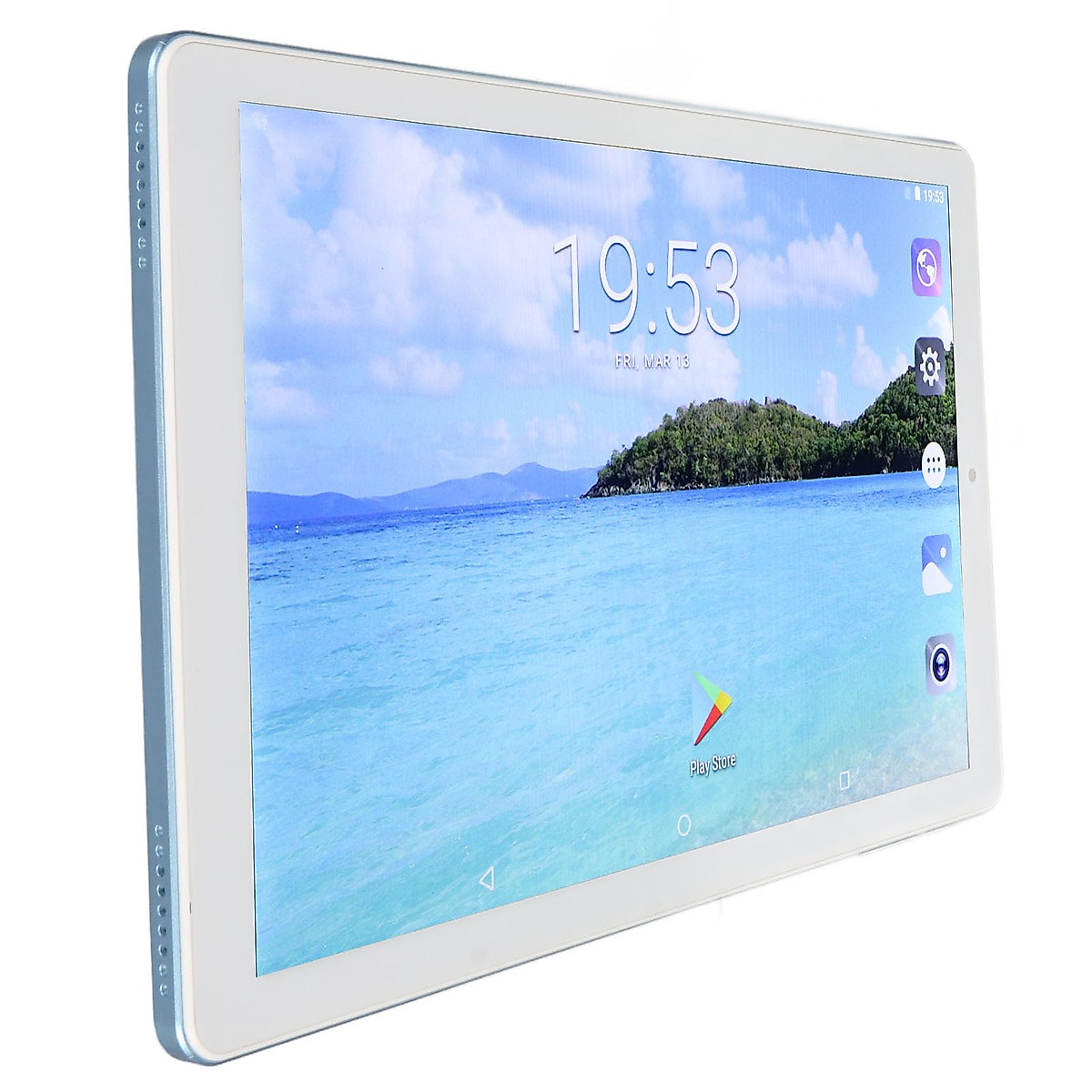 Airshi WiFi Tablet, Dual Box Speakers 10.1 Inch Digital Tablet 8 Core 1920X1200Resolution for Reading for Video (US Plug)