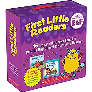 First Little Readers: Guided Reading Levels E & F (Parent Pack): 16 Irresistible Books That Are Just the Right Level for Growing Readers