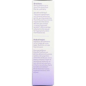 Weleda Baby Derma Face Cream, White Mallow, 1.7 Fl Oz