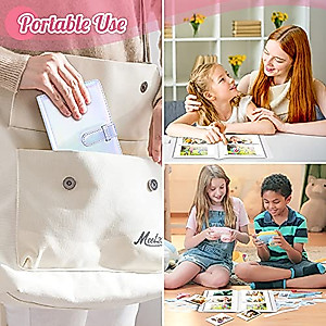 Ablus 96 Pockets Photo Album for Fujifilm Instax Mini 11 90 70 9 8+ 8 LiPlay Instant Camera, Polaroid Snap SnapTouch PIC-300 Z2300 Instant Camera & Zip Instant Printer(Magic Silver)