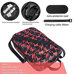 KXL Hard Carrying Cover Protective Pouch Box Case Bag for -Oculus Quest 2 VR Glass