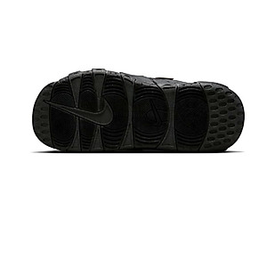 Nike Air More Uptempo DV2137-001 Black-White Men's Slides 15 US