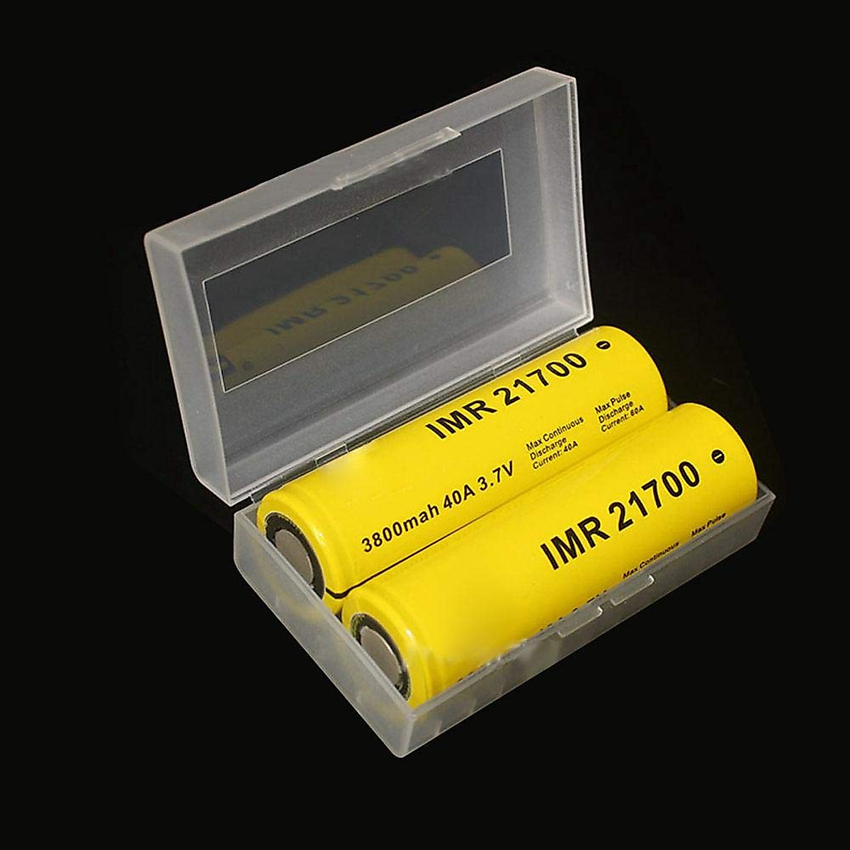 FOSA 2PCS 20700/ Battery Box Container Solid Waterproof Battery Storage Box Battery Portector Cover for Battery