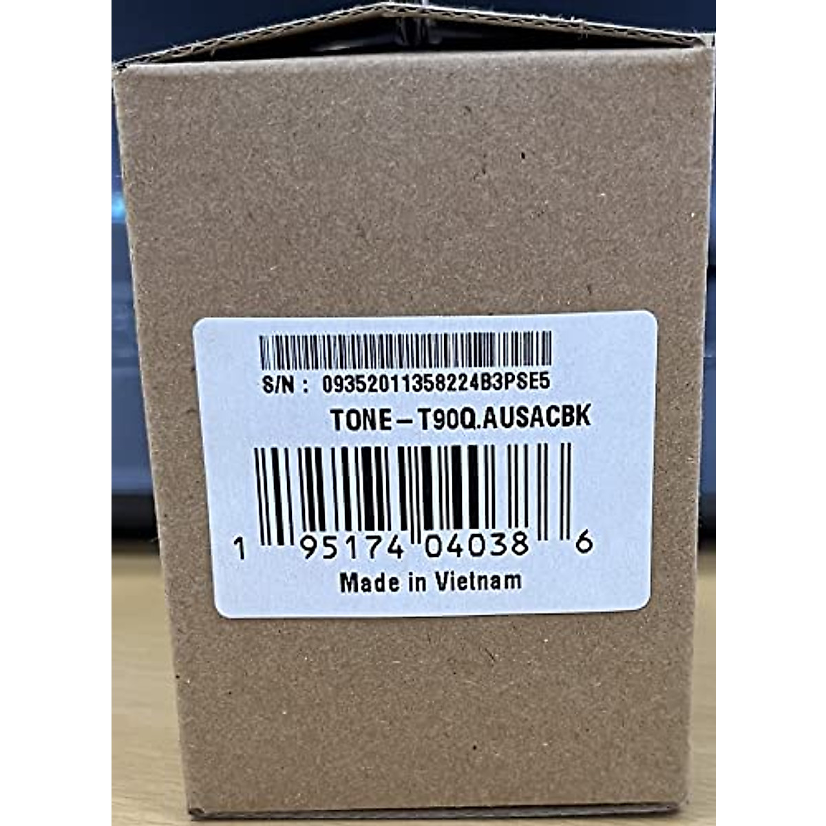 LG TONE Free True Wireless Bluetooth Earbuds T90 - Adaptive Active Noise Cancelling Earbuds with Dolby Atmos, Black, Small