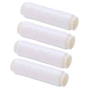 Bait Line, Fishing Accessory Nylon Bait Line 4pcs 100/200m Nylon Fishing Rubber Band Line High Elastic Fishing Accessories for Freshwater Fishing(No 4)
