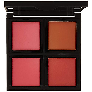 e.l.f. Powder Blush Palette, 4 Tonal Shades, Light, 0.56 oz.
