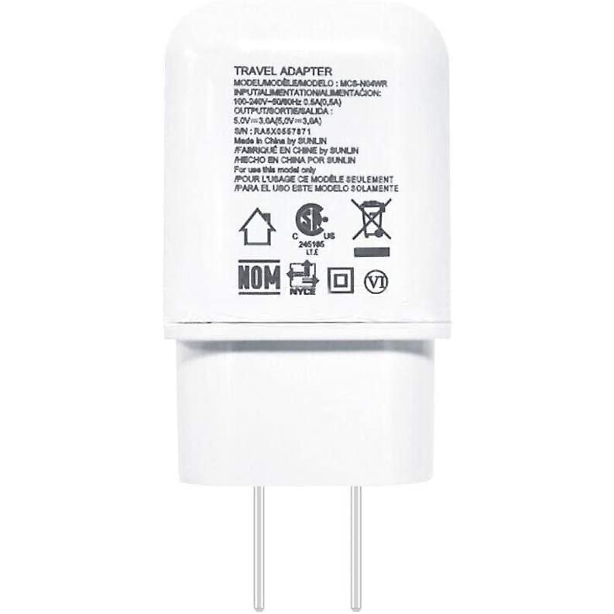 Fast Charger Compatible LG Stylo 4 G5 G6 G7 G8 V20 V30 V35 V30S V40 ThinQ Plus,Samsung Galaxy S8 Plus S9 S9+ S10 Active Note 8 Note 9,Moto Z Z2 Plus and More, USB Type C Cable with Charger Adapter