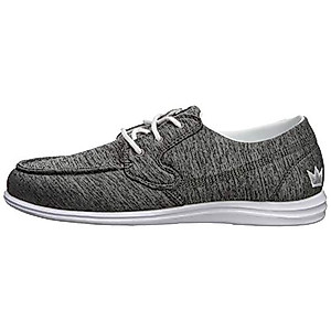 Brunswick Ladies Karma Bowling Shoes- Grey/White, 8.5