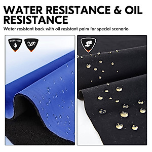 Vgo... 1 Pair -20℃/-4°F COLDPROOF,Winter Work Gloves, Oil Resistant, Water resistant & Windproof Gloves(Size L,Black&Gray,SL7721FW)