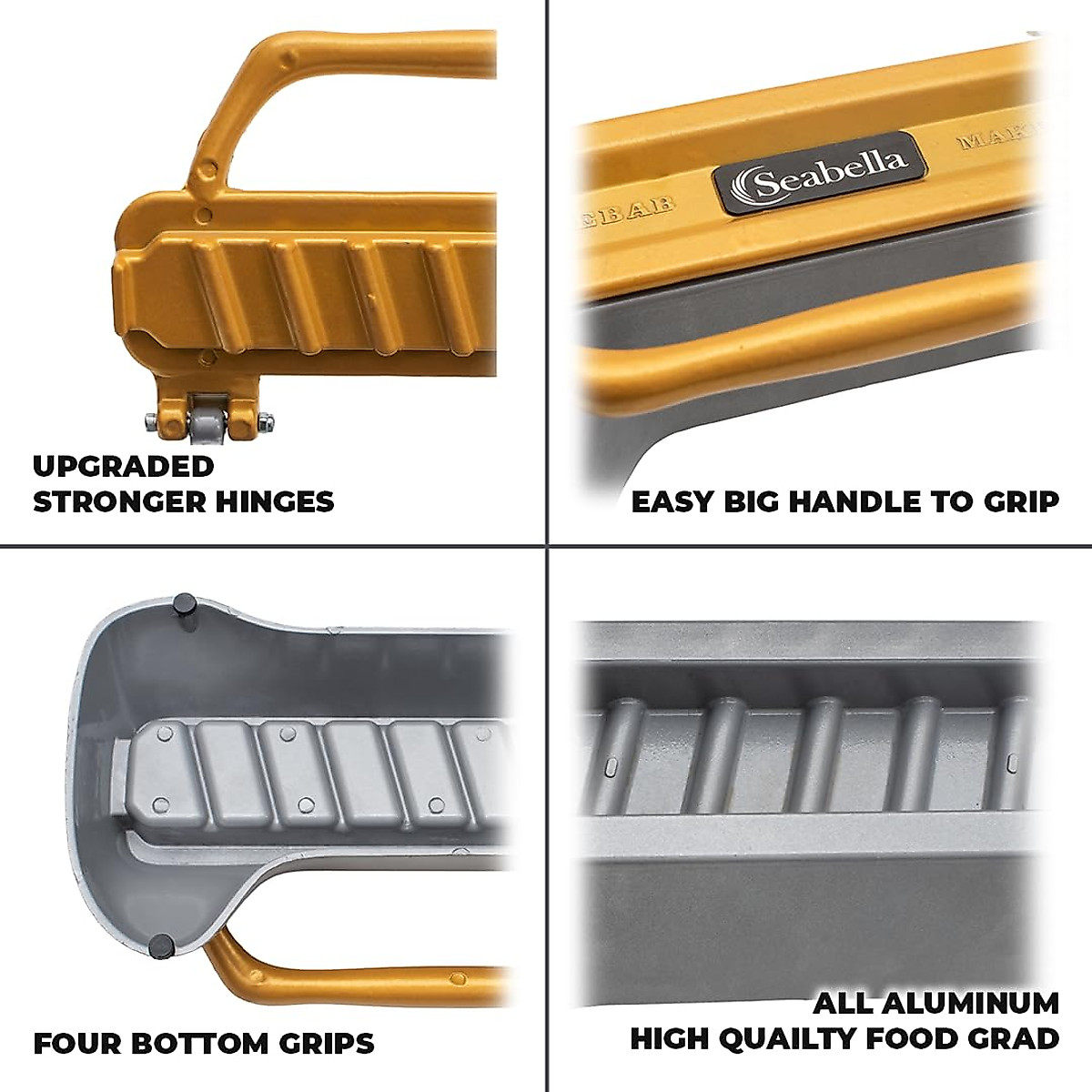 Silver Gold Kebab Maker