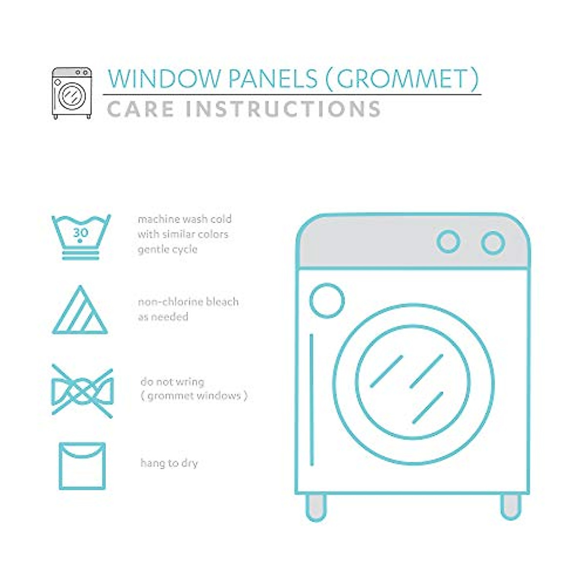 Lush Decor Room Darkening, Energy Efficient (Pair), 84” x 52”, Navy Star Blackout Curtains-Window Panel Set, L, 2 Count