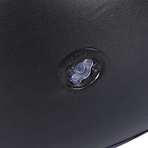 Inflatable Flocking Chair, Footrest Inflatable Stool Folding Round Indoor Outdoor Portable Blue for Travel