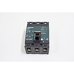 SCHNEIDER ELECTRIC 600-VOLT 100-AMP FHL36100 Molded CASE Circuit Breaker 600V 100A