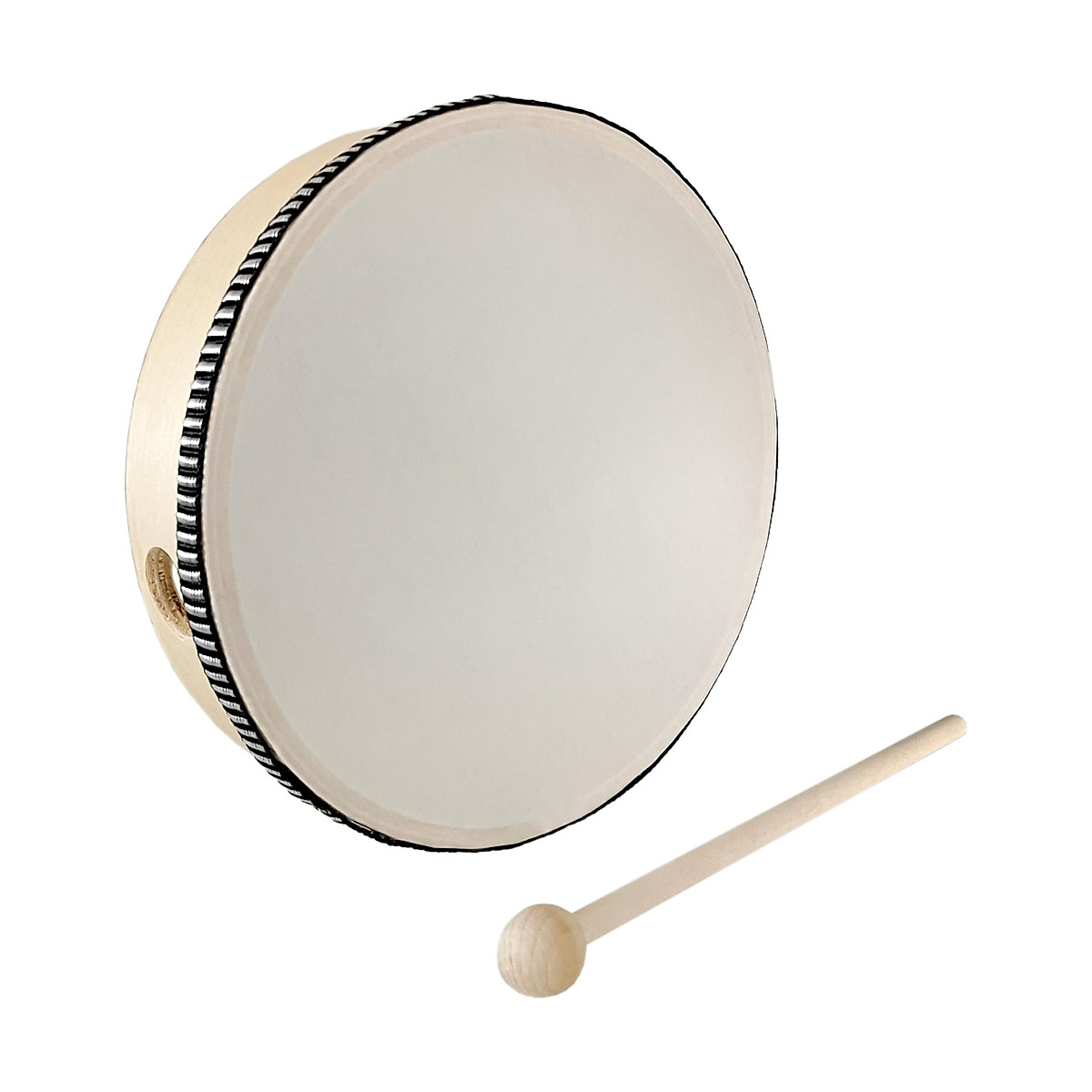 MIFS Hand Drum Kids Percussion Wood Frame Drum (8 inch)