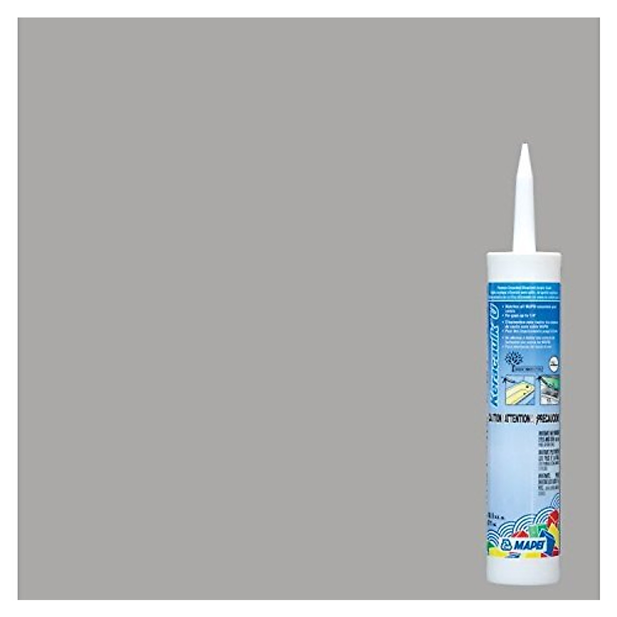 KERACAULK U Mapei Unsanded Caulk (Silver) - 10.5-oz (10.5-oz)