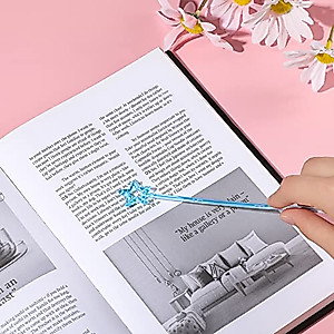 20 Pcs Teacher Pointers for Classroom Mini Hand Reading Pointers Star Metallic Princess Fairy Wands Plastic Finger Pointer Stick Kindergarten Learning Pointing Hand Stick for Kids Girls Students