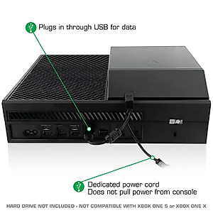 Nyko Data Bank - Data Bank 3.5" Hard Drive Enclosure Upgrade Dock for Xbox One