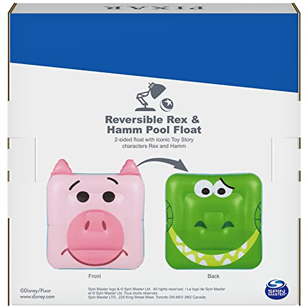 SwimWays Disney Pixar Inflatable Floating Pool Drink Holders, Toy Story Alien Mash-Up (6 Pack)