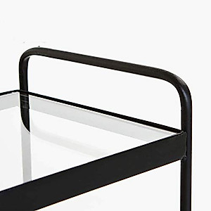 Magazine & Newspaper Baskets Magazine Rack Living Room Sofa Side Table Wrought Iron Removable Coffee Table Office Information Finishing Shelf Small Table Bedroom Bedside Locker