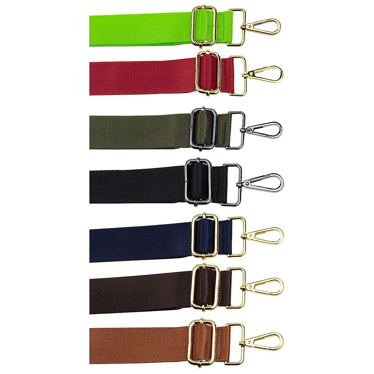 Allzedream Wide Purse Strap Replacement Crossbody Shoulder Bag Adjustable (Olive Green)