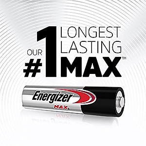 Energizer MAX AAA Batteries (12 Pack), Triple A Alkaline Batteries