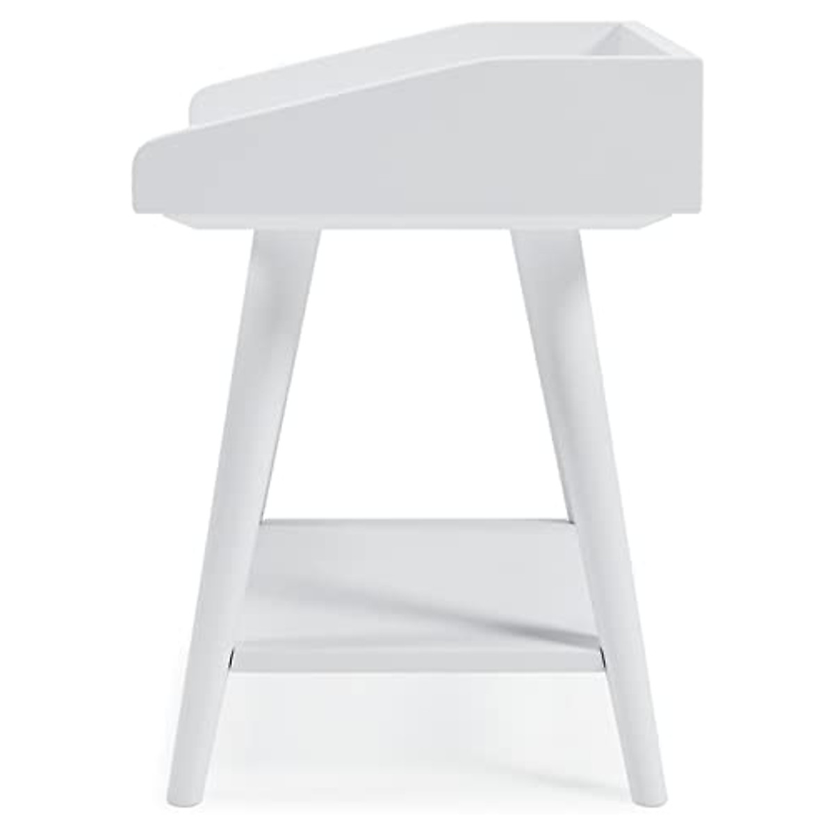Signature Design by Ashley Blariden Modern Accent or End Table, White