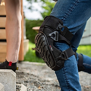 MAINEQUIP Knee Pads for Men Construction Knee Pads for Work Knee Pads for Men and Women Gel Knee Pads, Gardening, Indoor and Outdoor, 1 Pair