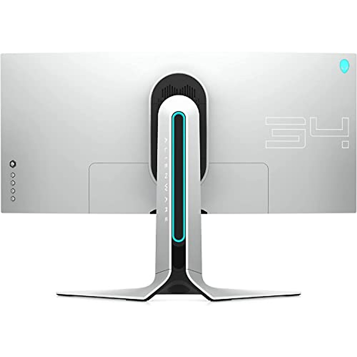 Alienware Dell New Curved 34 Inch WQHD 3440 X 1440 120Hz, NVIDIA G-SYNC, IPS LED Edgelight, Monitor - Lunar Light, AW3420DW (Renewed)