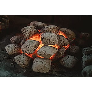 Jealous Devil Max XL All Natural Hardwood Charcoal Pillow Briquets, 20lb Box