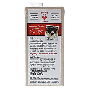 Brutus Bone Broths Chicken Bone Broth Wet Dog Food, 32 oz.