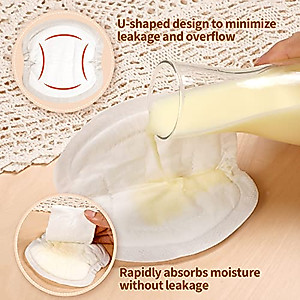 haakaa Disposable Nursing Pads Breast Pads for Breastfeeding Essentials, Super Absorbent & Soft Comfortable, Individually Wrapped - 36 Count