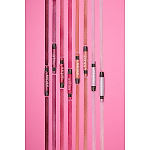 Burt's Bees Shimmer Lip Tint, Mothers Day Gifts for Mom Tinted Lip Balm Stick, Moisturizing for All Day Hydration with Natural Glowy Pigmented Finish & Buildable Color, Watermelon (4-Pack)