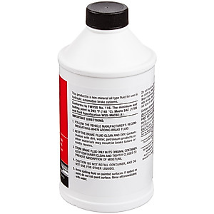 Genuine Ford Accessories (PM-1-C) High Performance DOT-3 Motor Vehicle Brake Fluid - 12 oz.