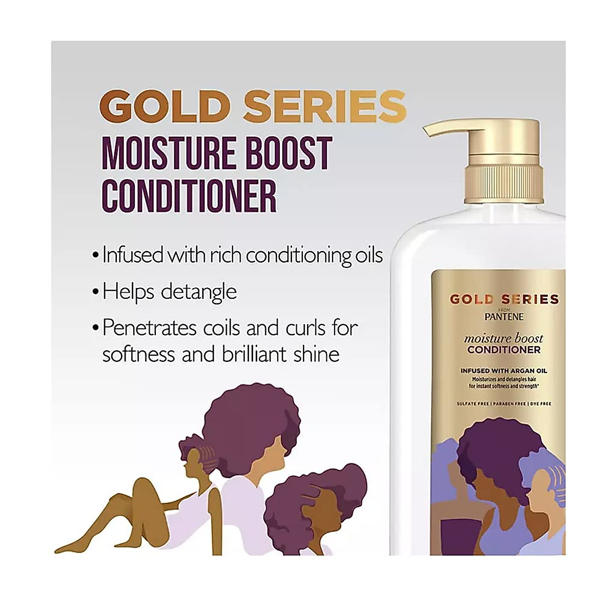 Pantene Gold Series Moisture Boost Conditioner 29.2 oz