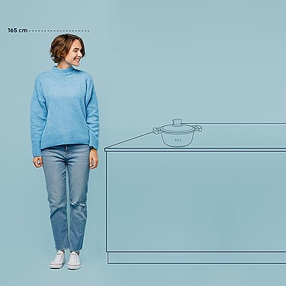 Kela Stella Nova Saucepan 3.5 Litres