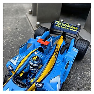 HAYCHE Alloy Resin Car Vehicle Model 1 18 Fit for Formula F1 Supercar R24 Scale Static Alloy Cars Model Collection Decoration Gift Display Toys Festive Deluxe Gift