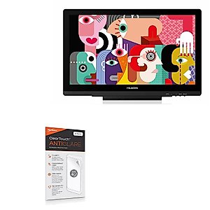 BoxWave Screen Protector Compatible with Huion KAMVAS GT-191 V2 - ClearTouch Anti-Glare (2-Pack), Anti-Fingerprint Matte Film Skin for Huion KAMVAS GT-191 V2
