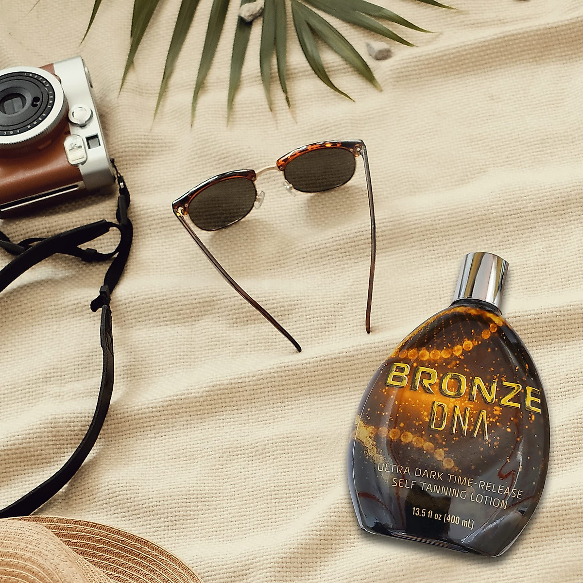 Bronze DNA Natural Sunless Self Tanner Lotion – Sunless Self Tanner for Women and Men – The Gradual Self Tanner for Light, Medium & Dark Tans – XL 13.5 Oz Bottle - Physics Color