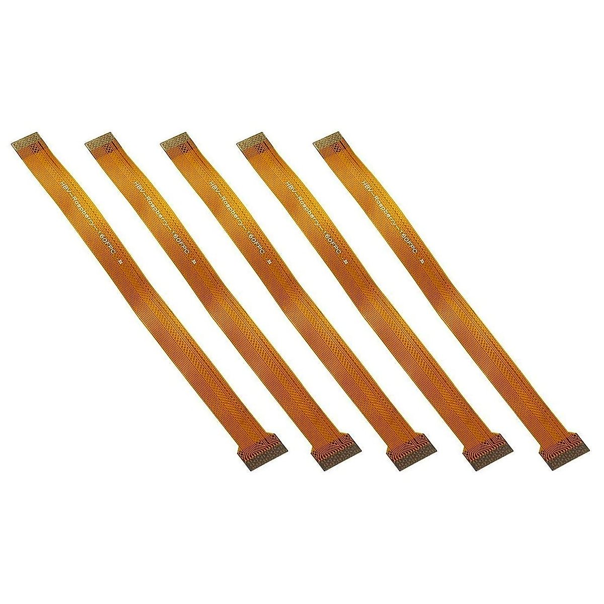 A1 FFCs - Flex Cable for Raspberry Pi 5 Zero/Zero W Camera - 16cm / 6.3 in (5 Pack)