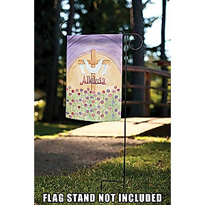 Toland Home Garden 118054 Easter Garden Flag, 12x18 Inch, Double Sided for Outdoor Religious House Yard Decoration