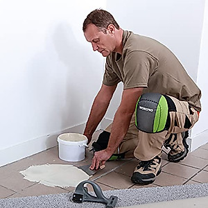 WORKPRO Garden Knee Pads, Flooring Kneepads with Foam Padding, Comfortable Kneeling Cushion for Gardening, House Cleaning, Construction Work, 7.87"*6.75"*3"