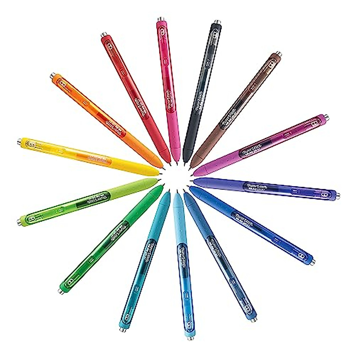 Paper Mate InkJoy Gel Pens | Medium Point (0.7mm) | Assorted Colours | 14 Count