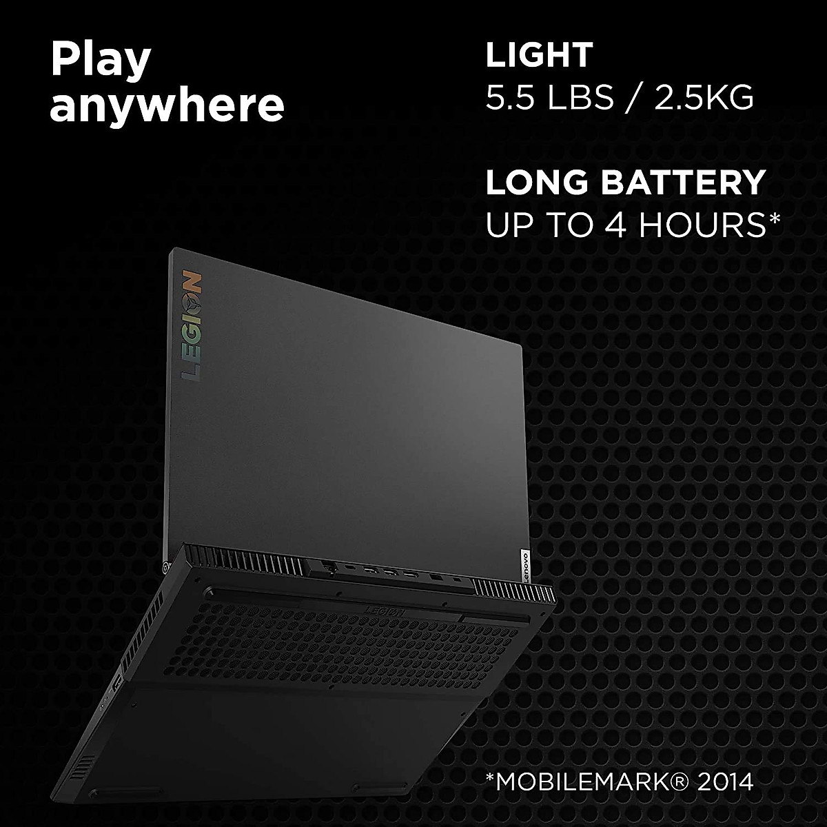 Lenovo Legion 5 Gaming Laptop, 15.6" FHD IPS 300Nits 144Hz, AMD Ryzen 7 4800H, Wi-Fi 6, Webcam, Backlit Keyboard, GeForce RTX 2060 6GB GDDR6, Windows 10, (Ryzen 7 4800H/RTX 2060)