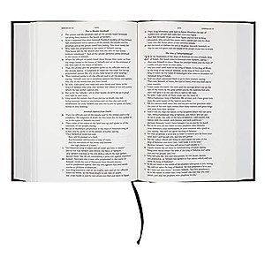 LSB Large Print Wide Margin Black Hardcover