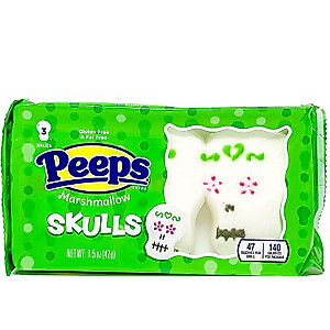 Halloween Peeps Candy Bundle - 4 Pack of Marshmallow Peep's - Perfect Halloween Candy, Fall Candy, Trick Or Treat Candy - Pumpkins, Monsters, Skulls, Ghosts - 7.5 Ounces