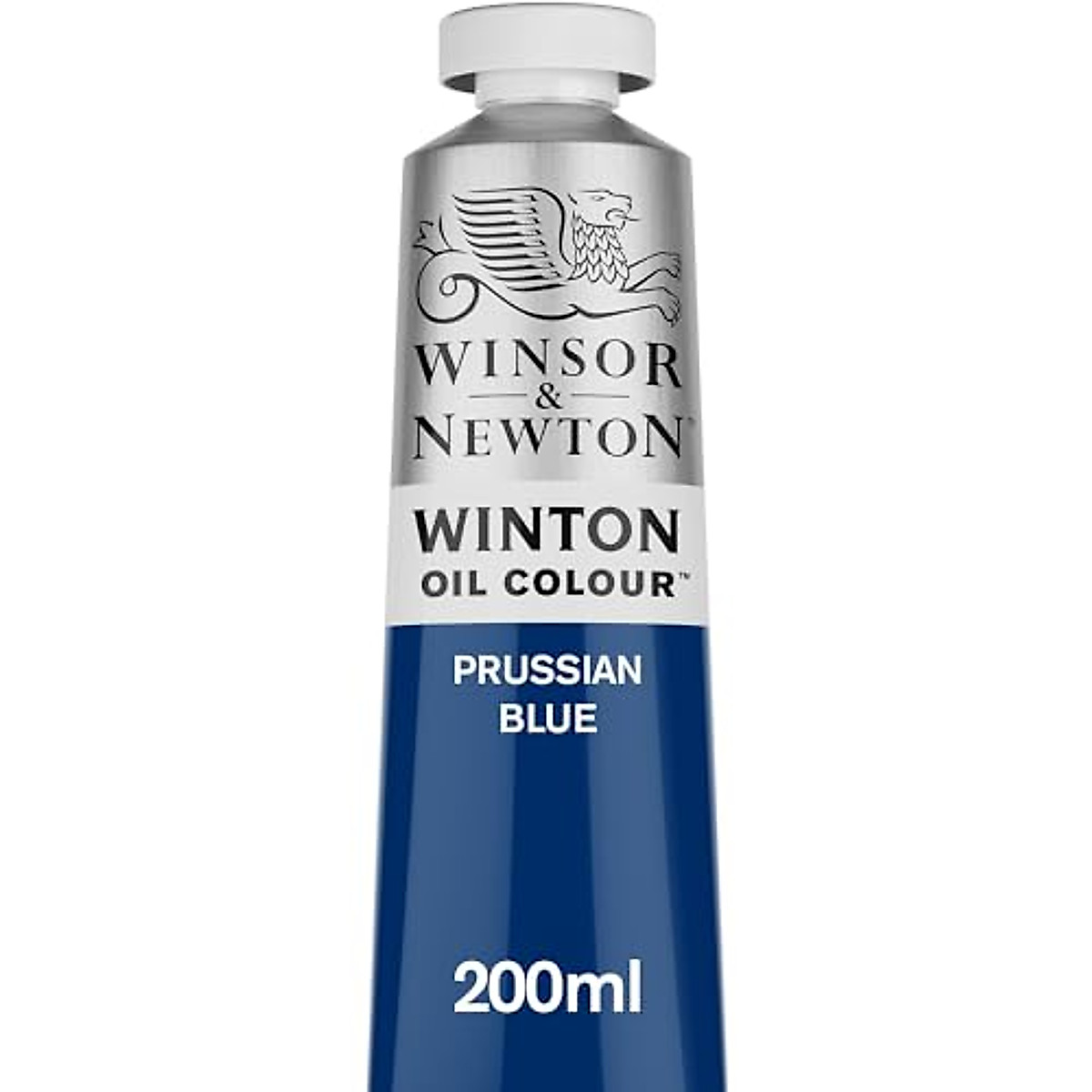 Winsor & Newton Winton Oil Color, 200ml (6.75-oz) Tube, Prussian Blue